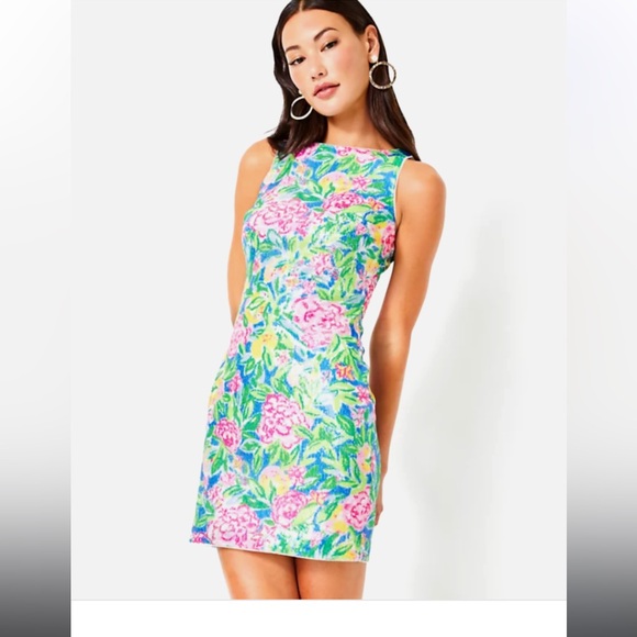 Lilly Pulitzer | Dresses | Lilly Pulitzer X Badgley Mischka Heather ...